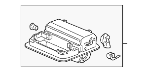 83250-SHJ-A03ZA - Overhead Console 2005-2010 Honda Odyssey | Honda ...