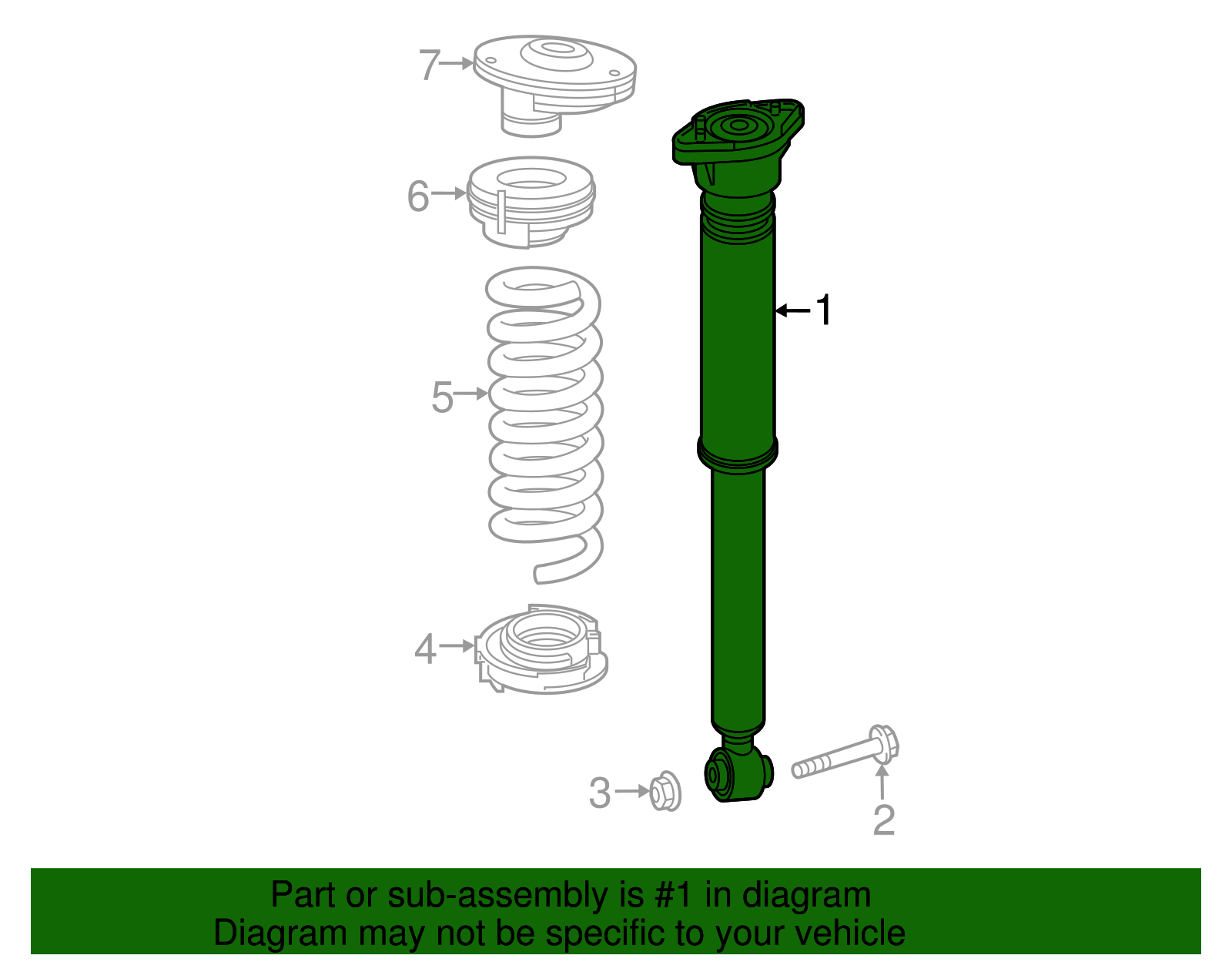 213-320-15-30 - Mercedes-Benz Suspension Shock Absorber 2017-2025 ...