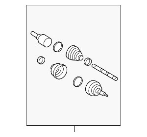 2015-2016 Ford F-150 Axle Assembly FL3Z-3A427-A | Miracle Ford Parts