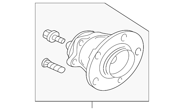 2008-2017 Mitsubishi Hub & Bearing 3785A085 | OEM Parts Online