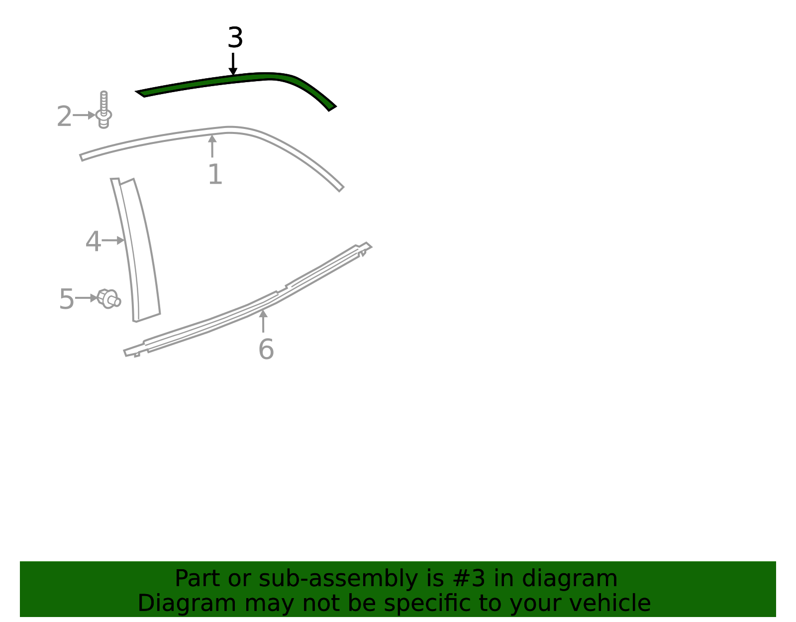 2016-2019 Toyota Black Out Tape 75923-12120 | Lithia Toyota Parts