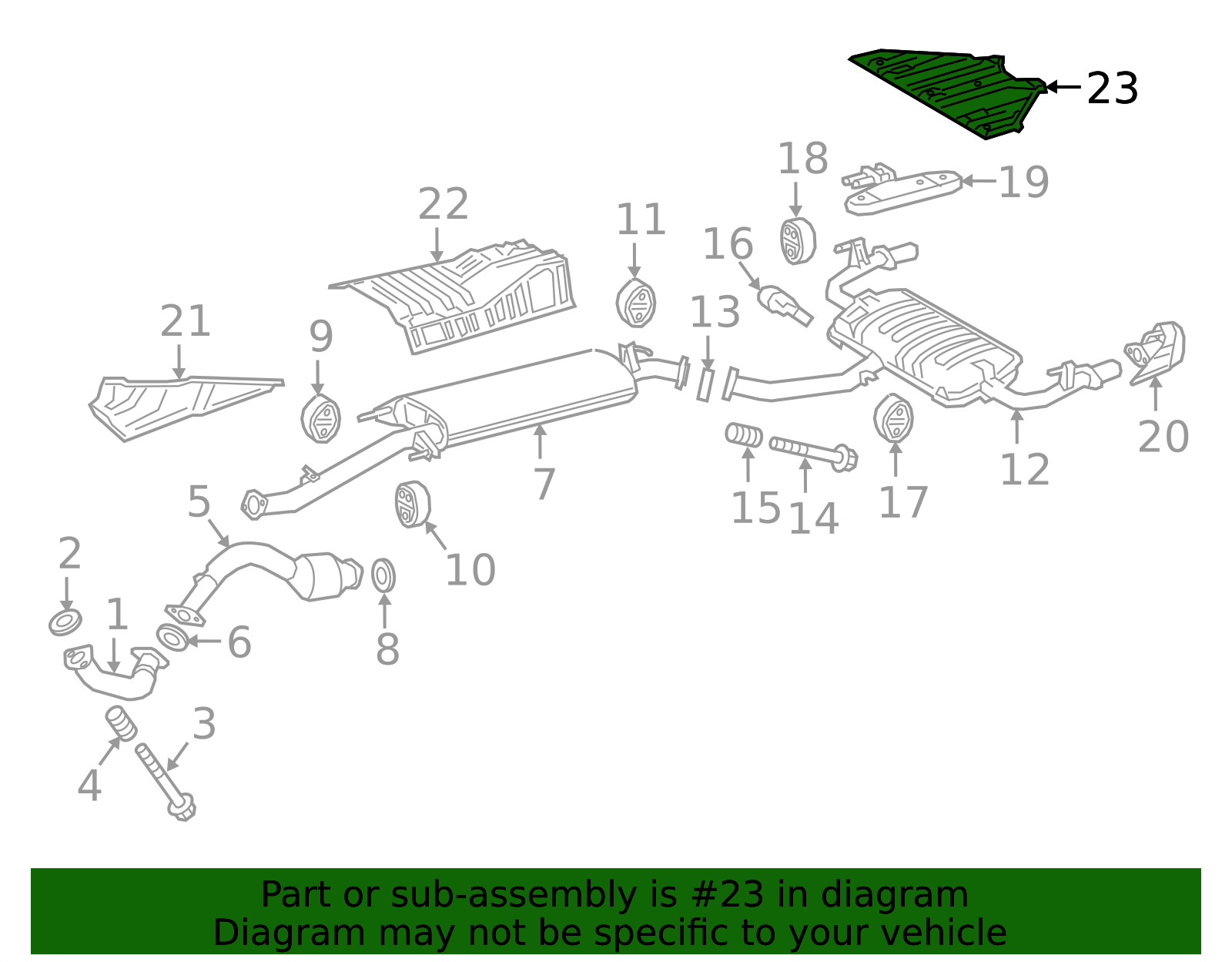 58321-78010 - High-Quality Floor Pan Heat Shield for AutoNation Parts