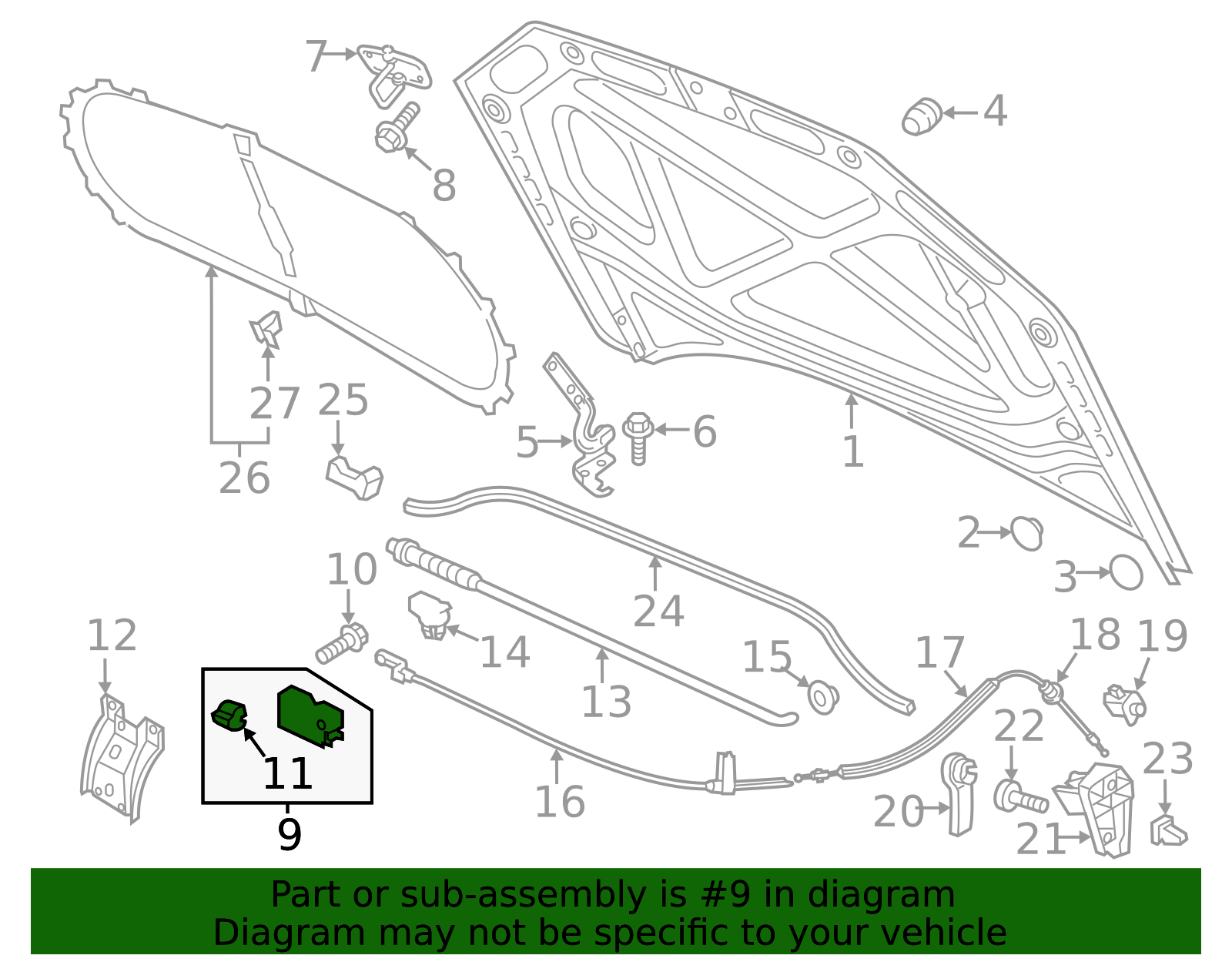 5C7-823-509-B - Lock & Switch 2011-2019 Volkswagen | Volkswagen Parts ...