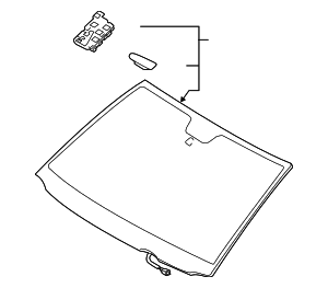 56101-0C081 - Windshield 2007-2017 Toyota | Longo Toyota Parts