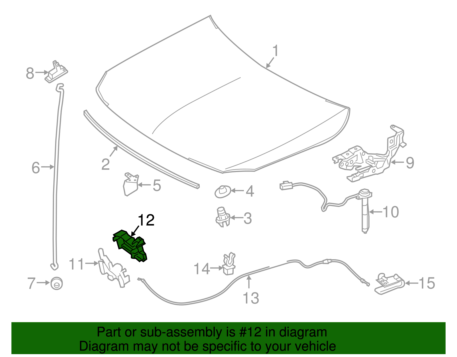 2468700558 - High-Quality Alarm Switch for 2014-2023 Mercedes-Benz ...