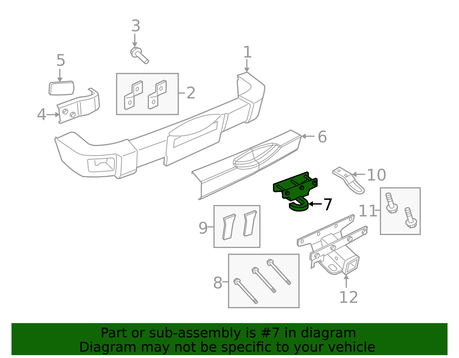 2009-2018 Jeep Tow Hook 04680647AA | Mopar Parts Canada