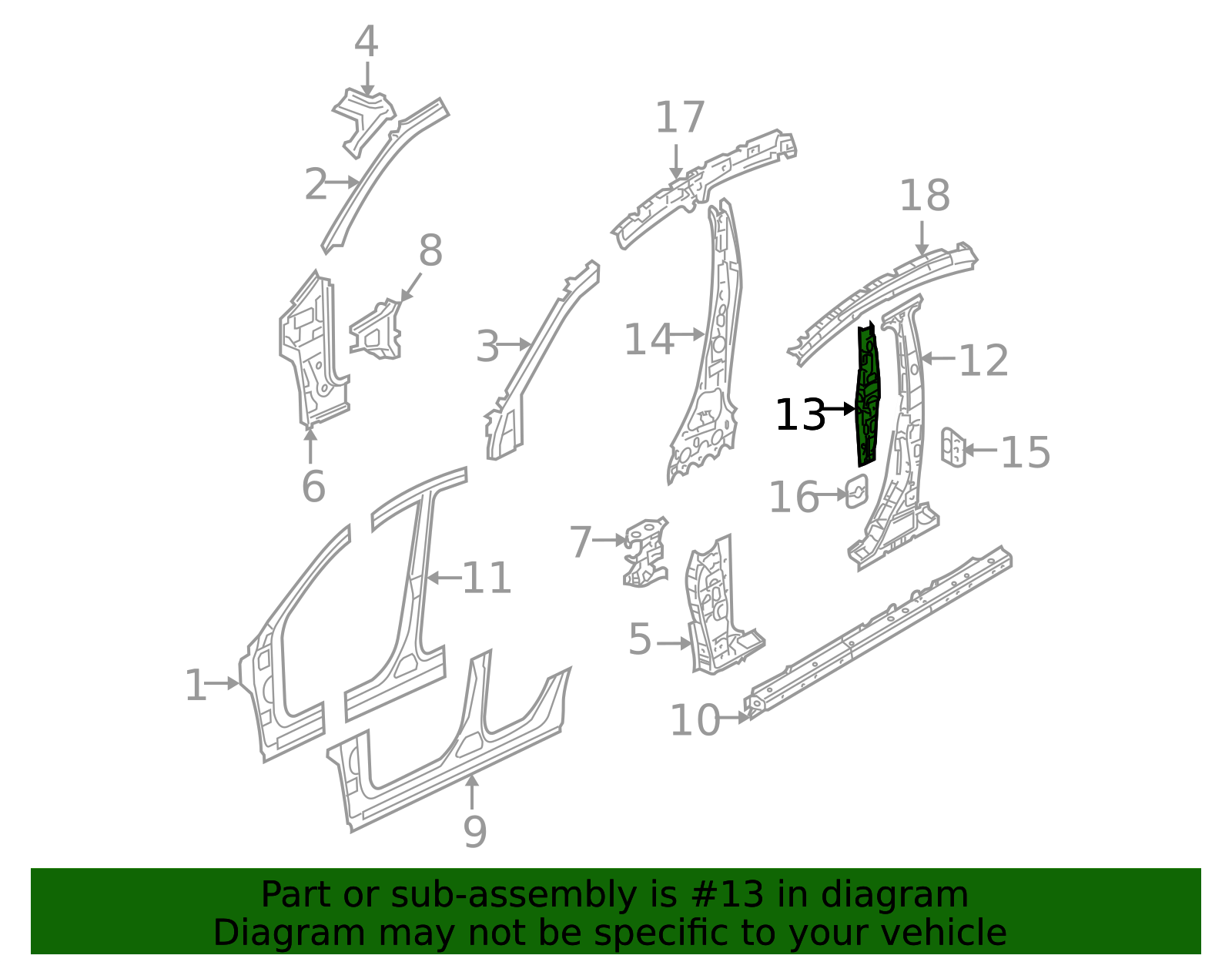 BBM4-70-36Z - High-Quality Center Reinforced for 2010-2011 Mazda 3 ...