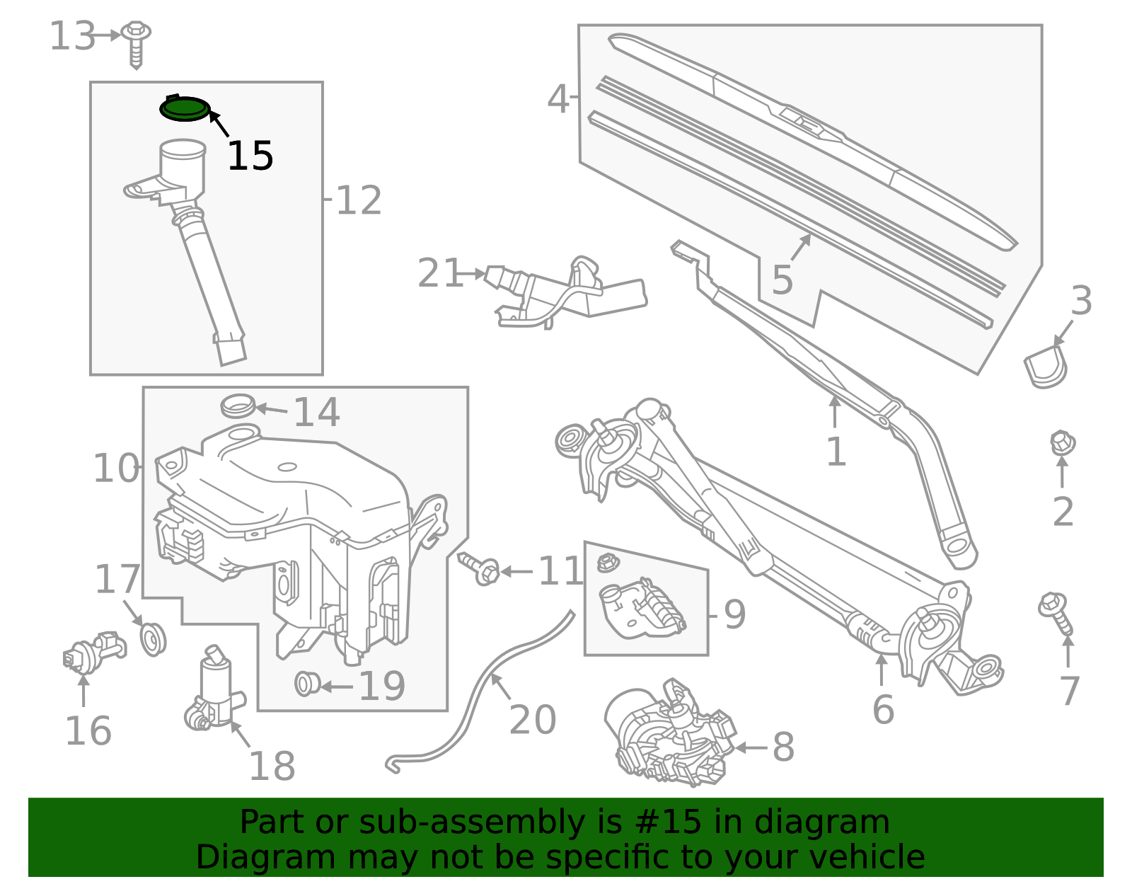 2020-2025 Toyota Highlander Reservoir Cap 85316-0E030 | MotorMotor
