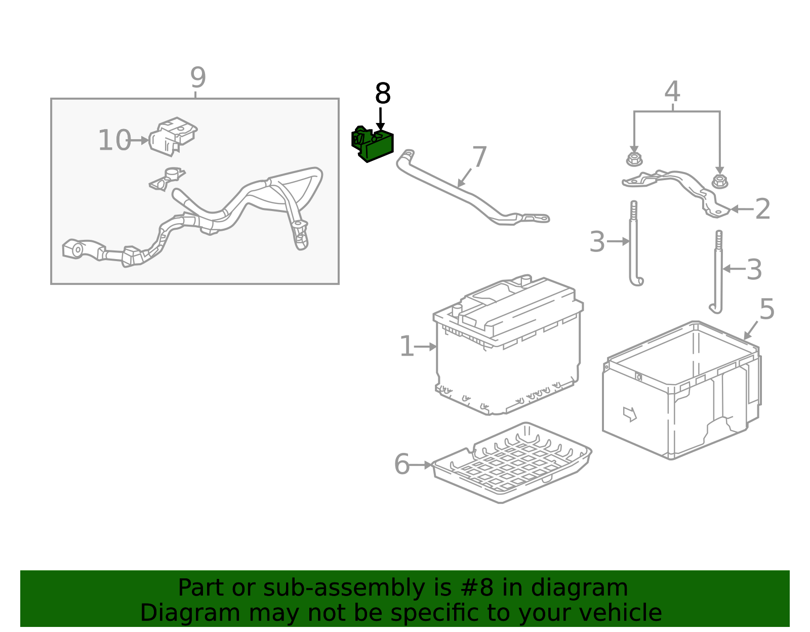 2018-2022 Honda Accord Sensor 38920-TVA-A02 | OEM Parts Online