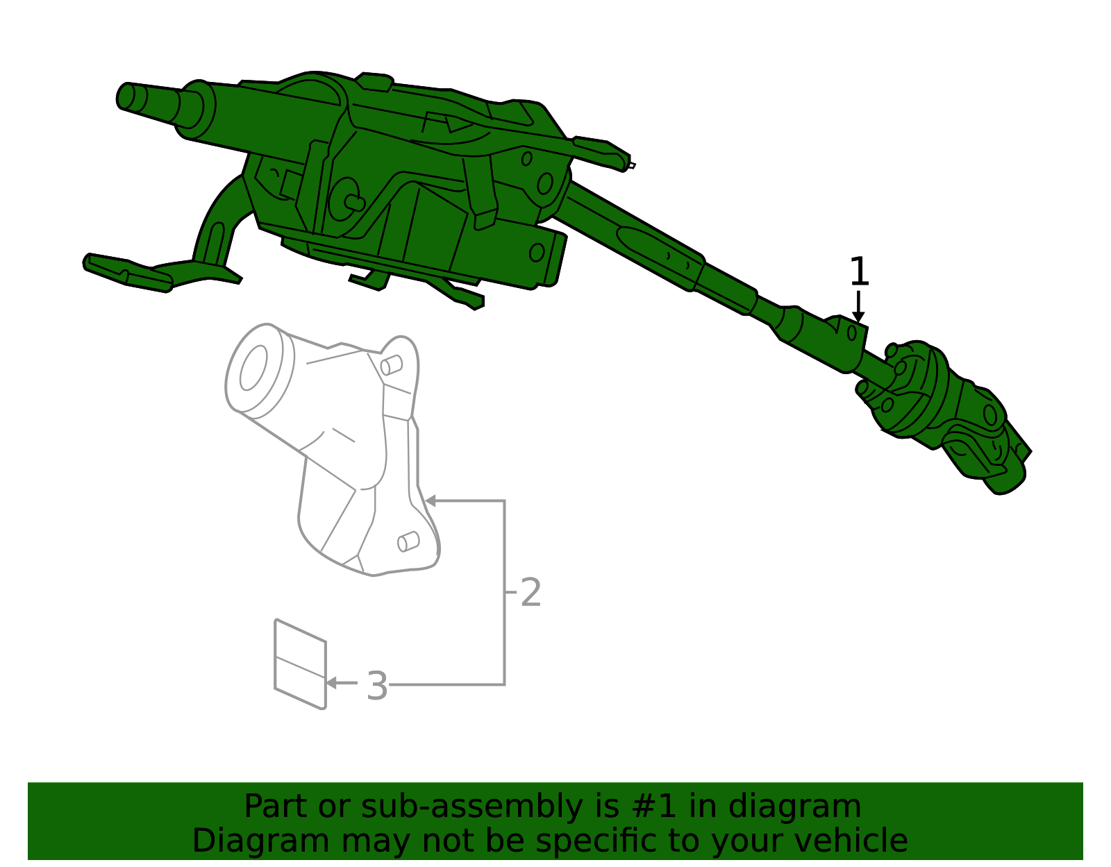 53200-TA0-A12 - Column Assembly 2008-2012 Honda | Honda Parts Online