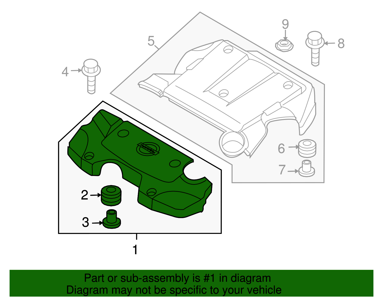 2017-2020 Nissan 370Z Front Cover 14041-6GA1A | My Nissan Part
