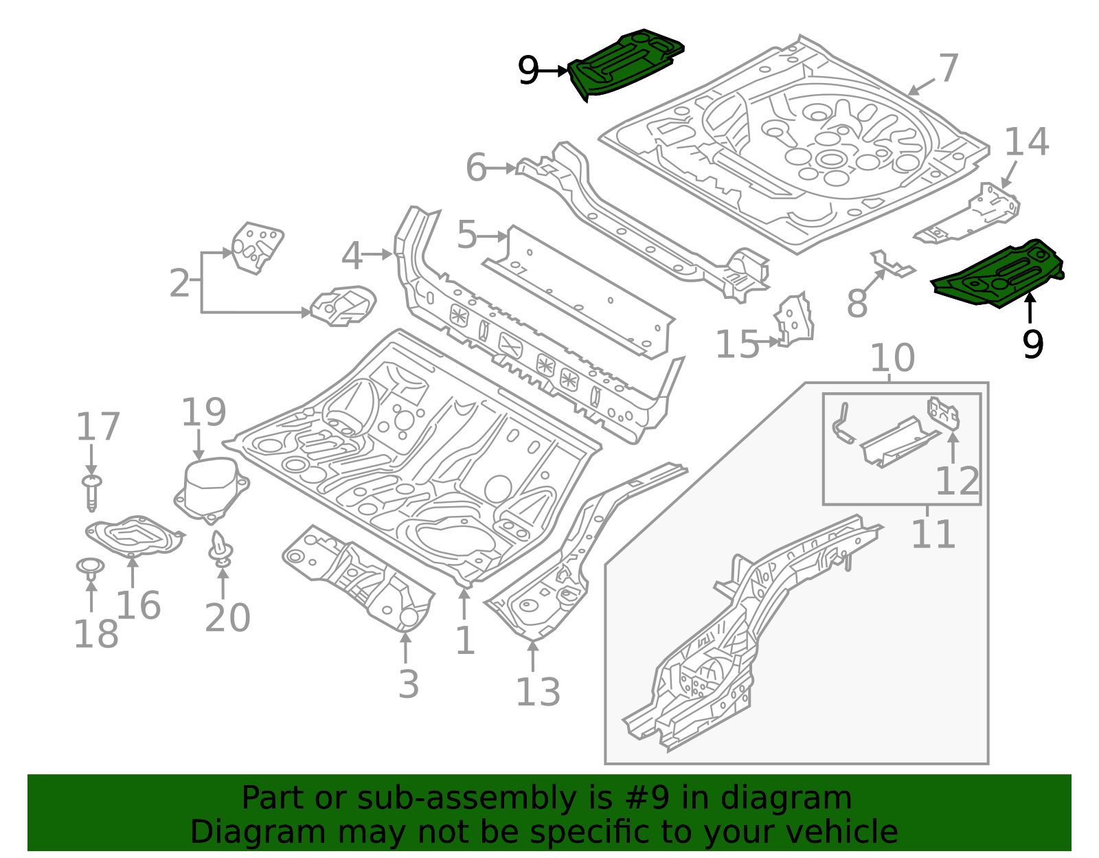 B45C-53-731 - High-Quality Floor Extension for 2014-2018 Mazda 3 ...