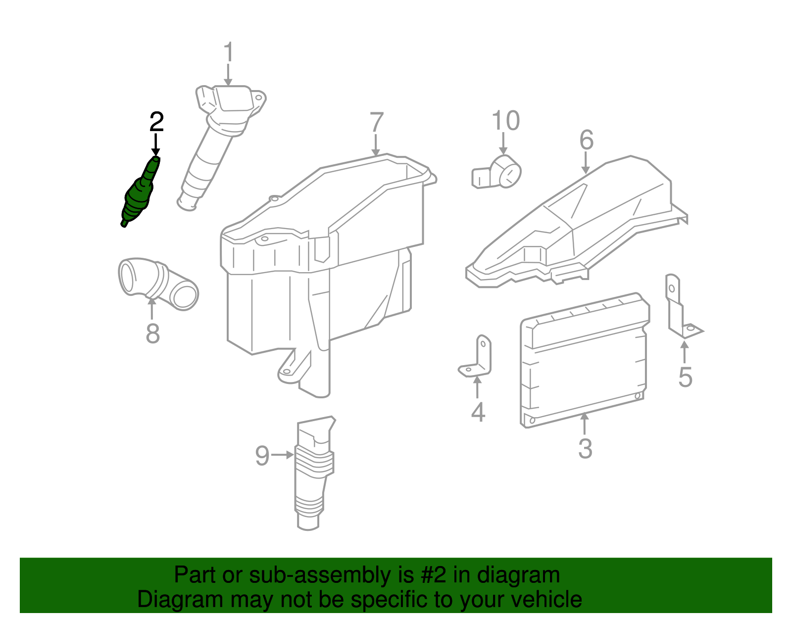 2015-2025 Lexus Spark Plug 90919-01276 | OEM Parts Online