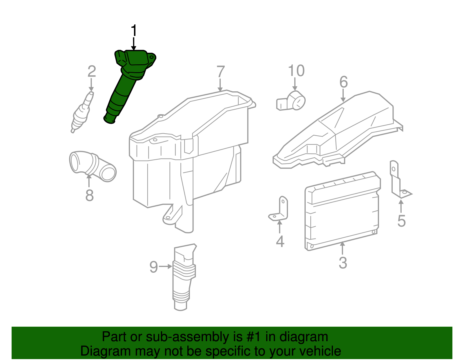90919-A2008 - 2014-2024 Lexus - Ignition Coil | My L Parts