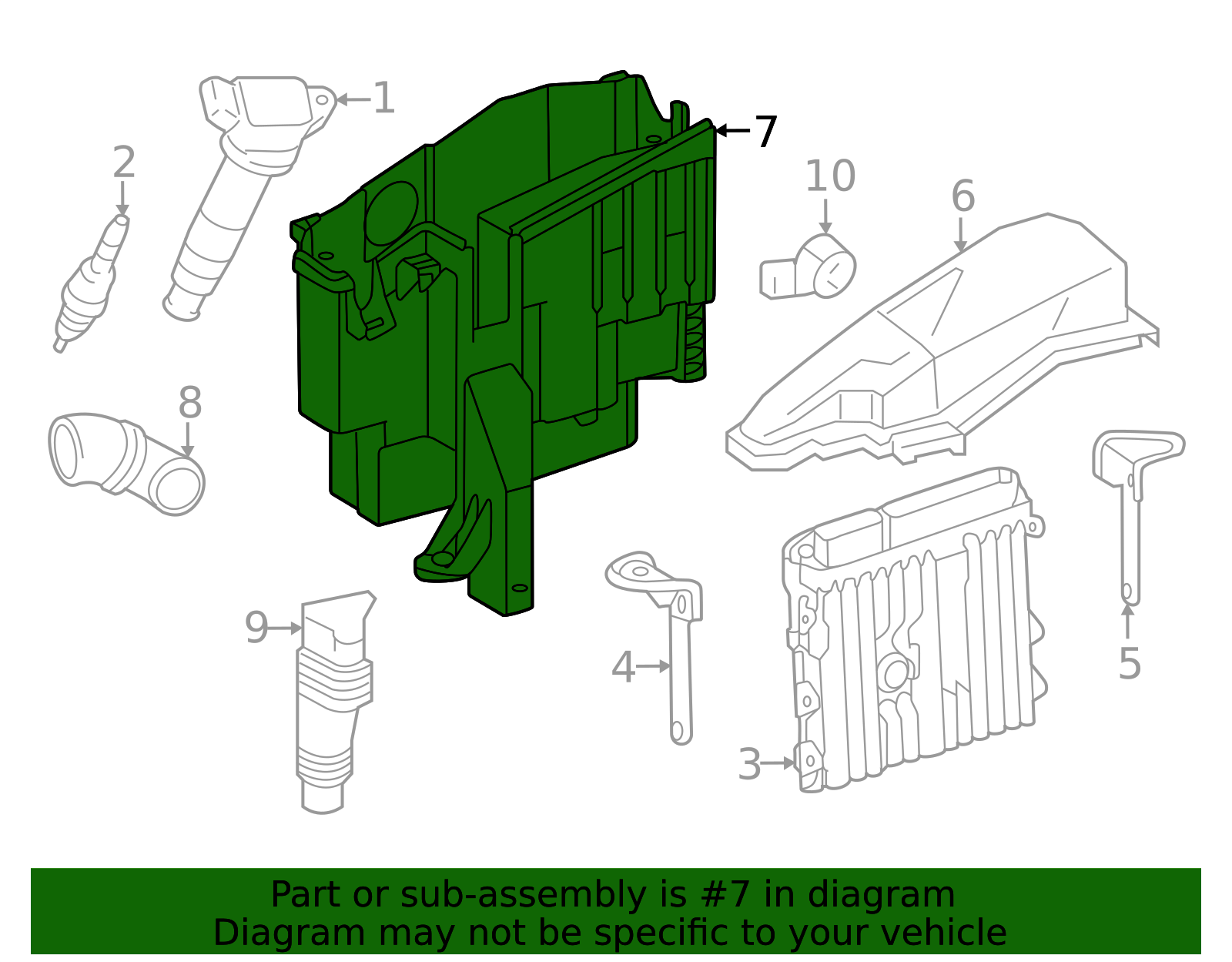 2008-2025 Lexus Engine Control Module (ECM) Cover 82771-30060 | OEM ...