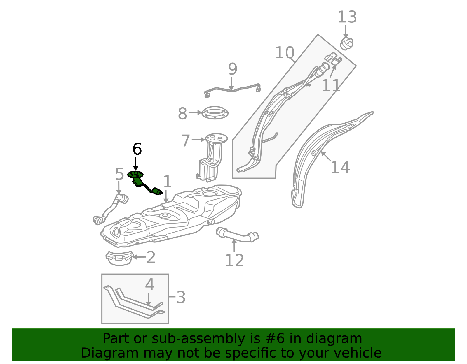 83320-49205 - Fuel Tank Sending Unit - OEM Genuine Toyota Parts