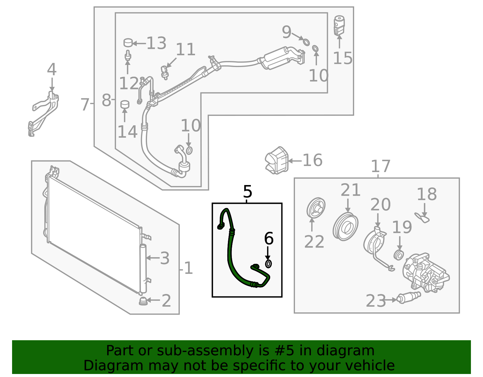 2021-2025 Hyundai Discharge Hose 97762-P2500 | MotorMotor