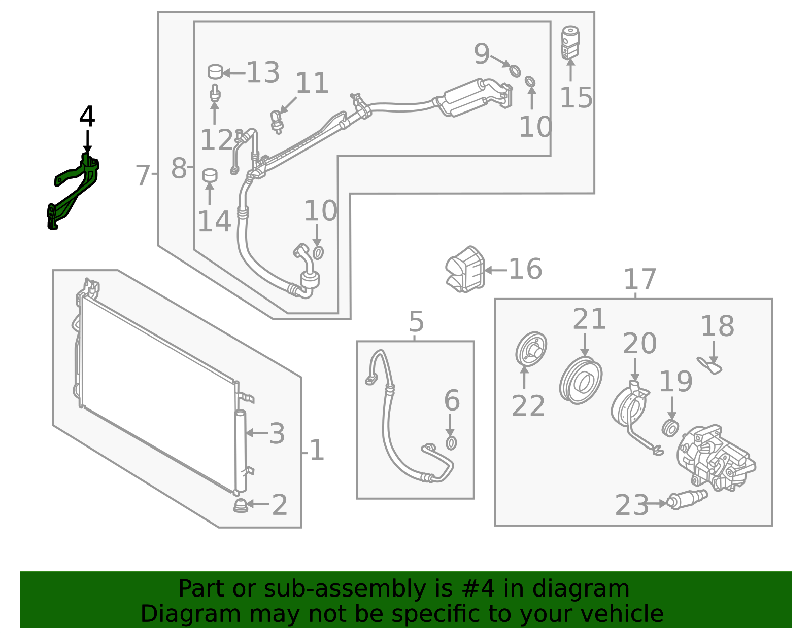 2021-2025 Hyundai Front AC Tube 97761-P2030 | MotorMotor