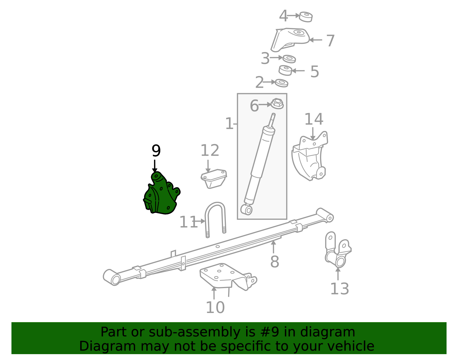 48407-04020 - Bracket 2005-2016 Toyota Tacoma | Norm Reeves Toyota ...