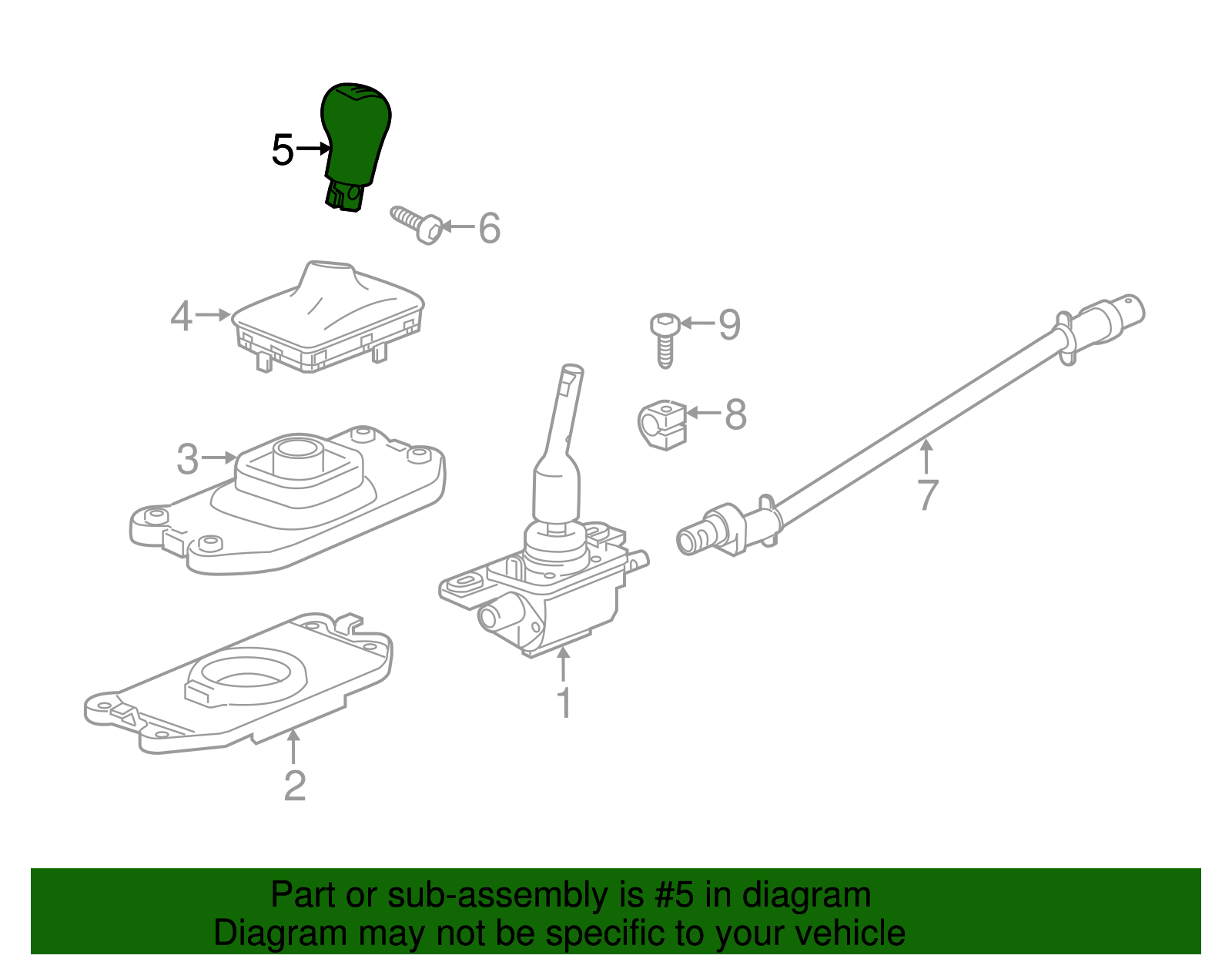 2016-2018 Chevrolet Corvette Lark Yellow Manual Transmission Shift ...