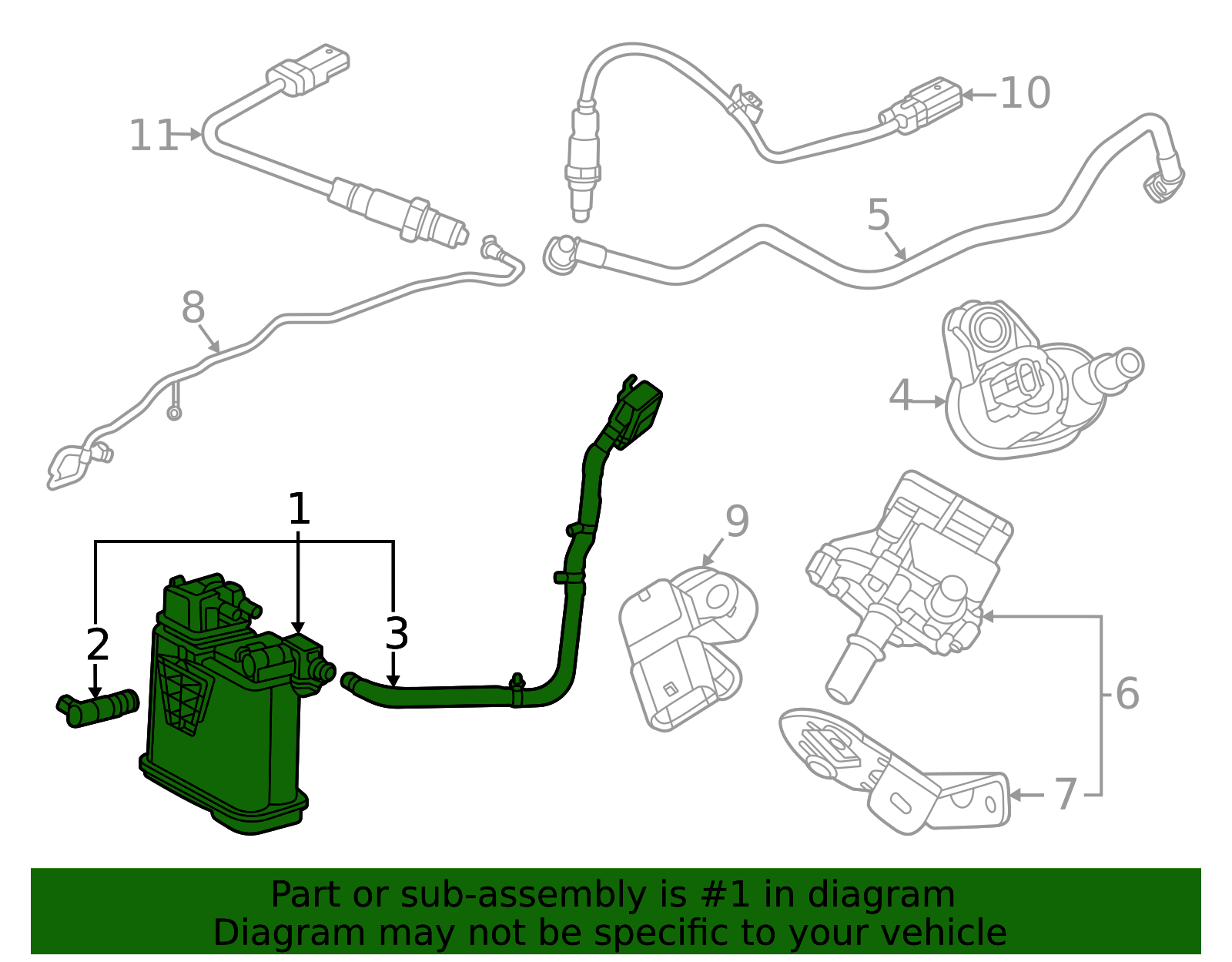 2024-2025 GM Vapor Canister 42843294 | Bob Johnson Chevy West Parts