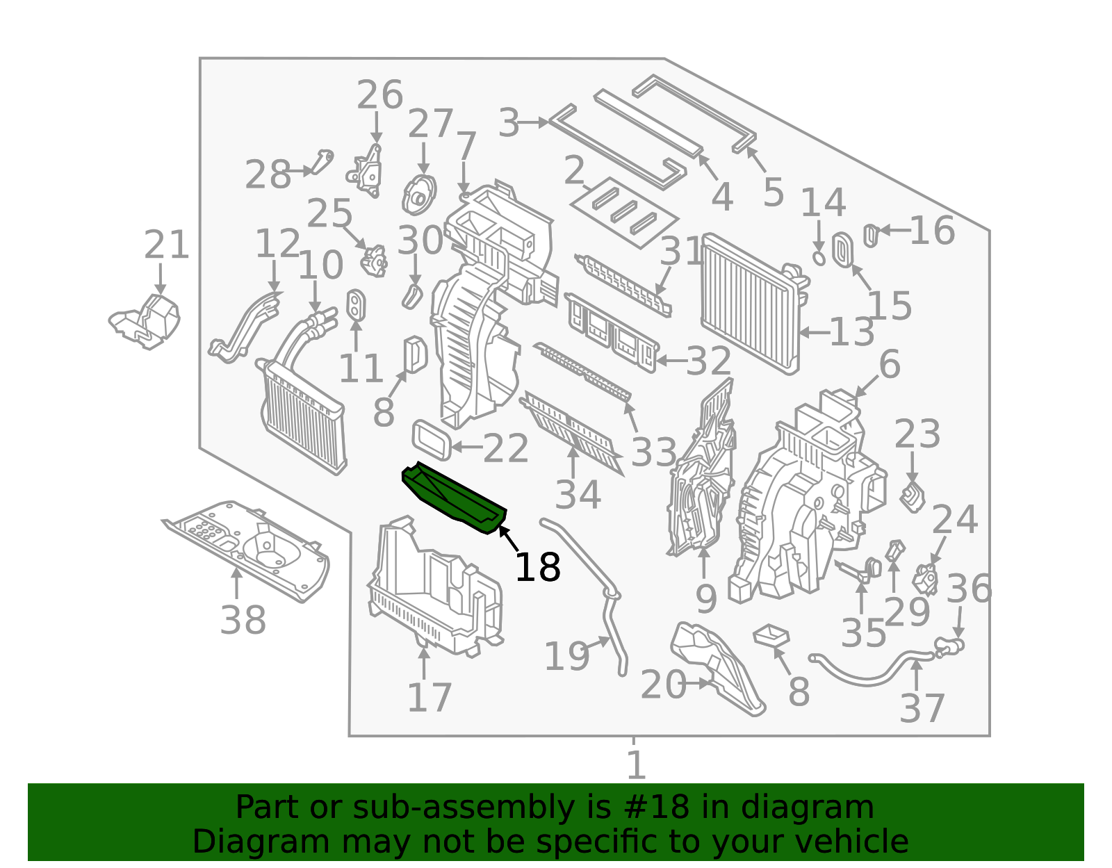 97201-C6000 - Lower Case Insulator Kia.Parts Store
