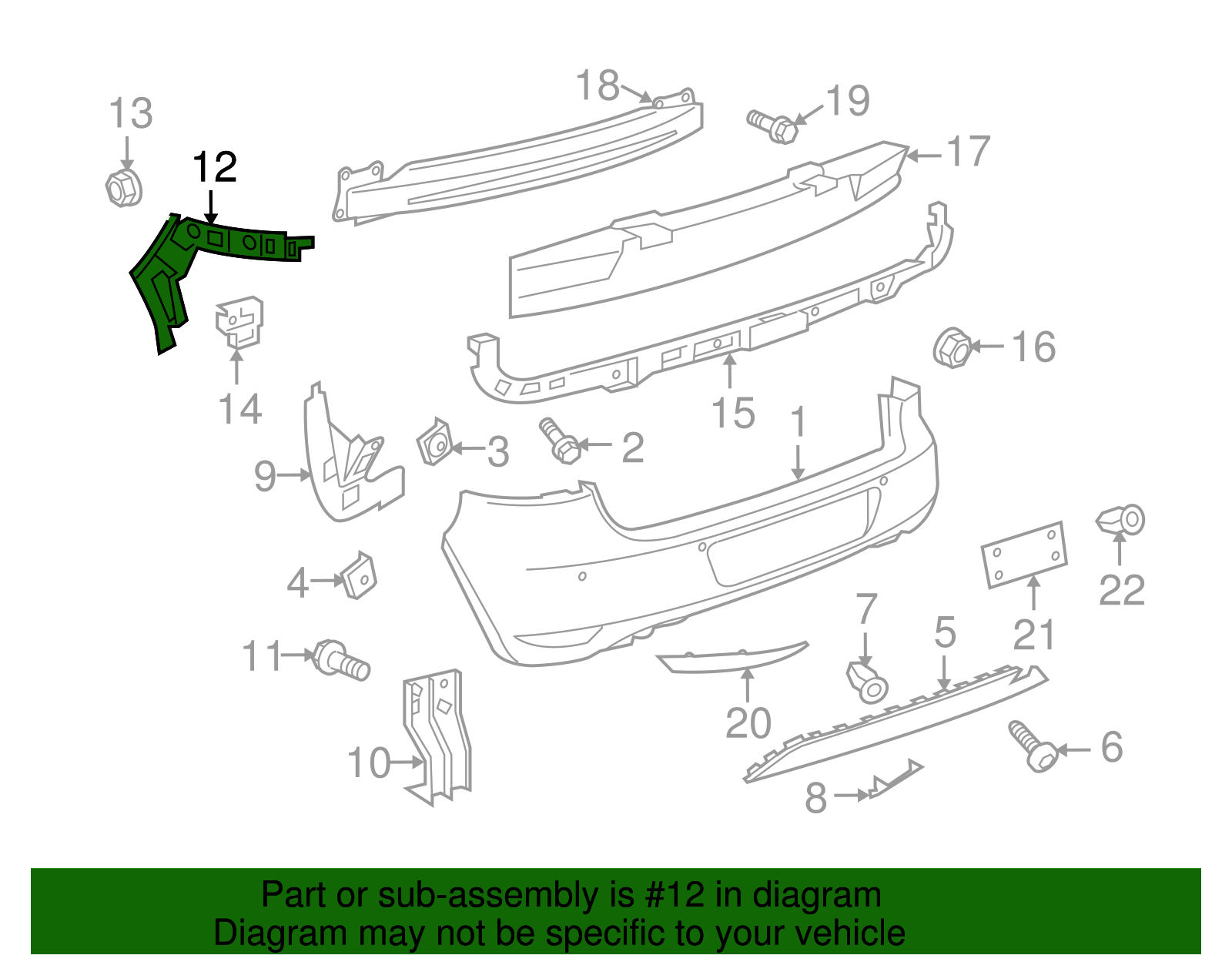 5K6-807-393-C - Side Retainer 2010-2014 Volkswagen | Wolfsburg Parts Direct