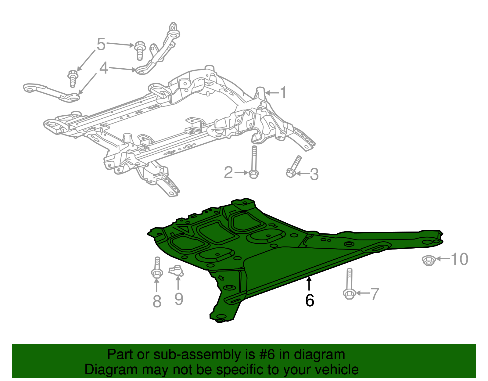 OEM GM Lower Shield For 2016-2025 GM - Part No. 84074098 | Karl Kustoms ...
