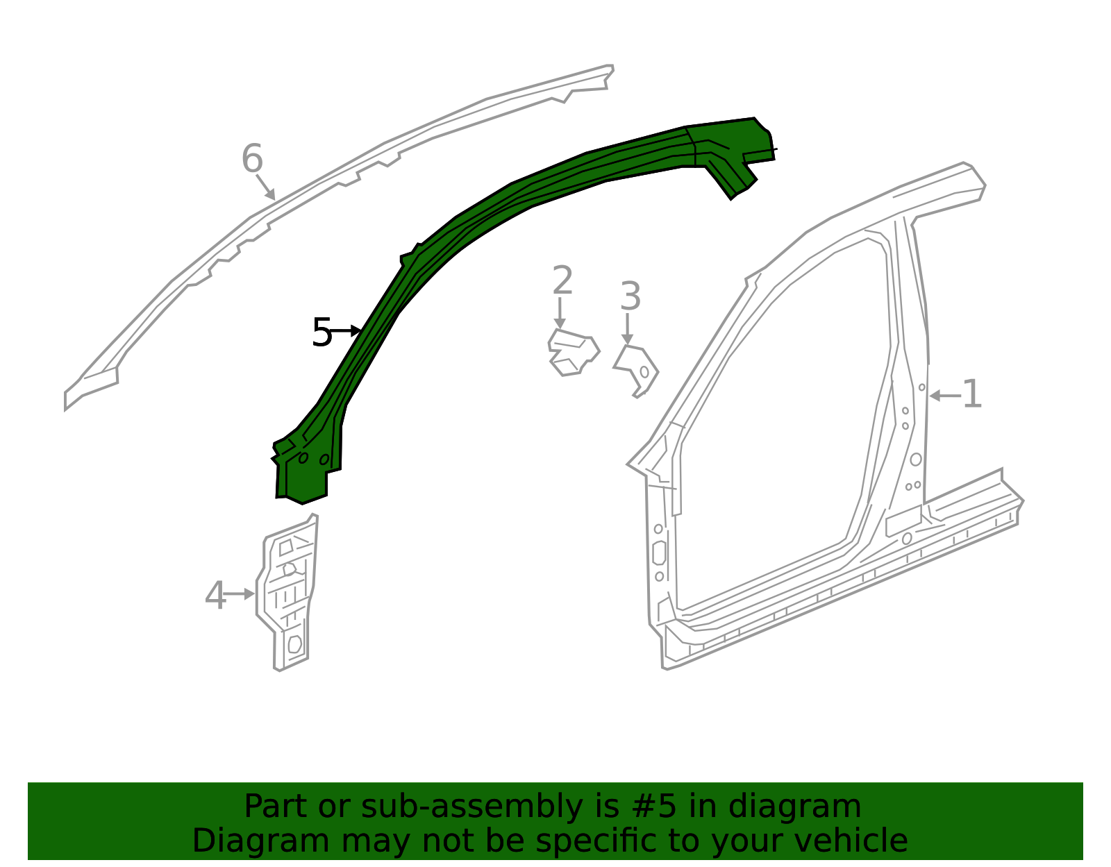 63520-TBA-305ZZ - Upper Pillar Reinforced | Honda Car Parts Direct