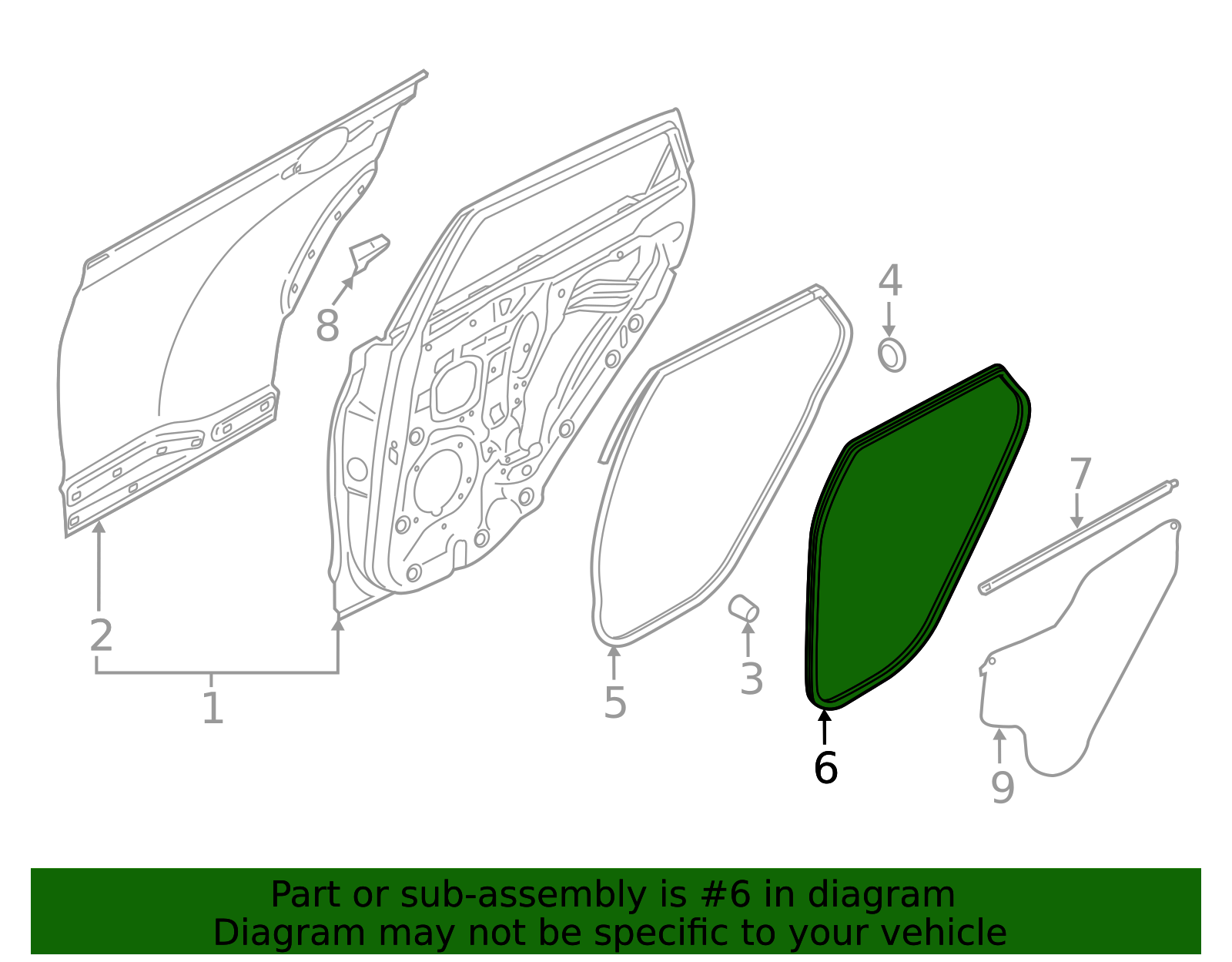2018-2023 Hyundai Weather-Strip On Body 83120-J9000 | MotorMotor
