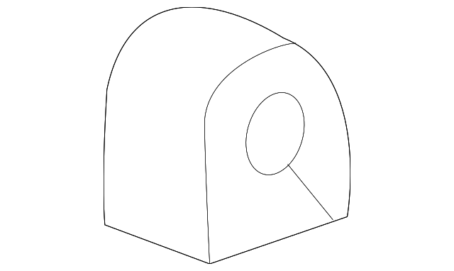 2010-2011 Cadillac SRX Front Suspension Stabilizer Shaft Insulator ...