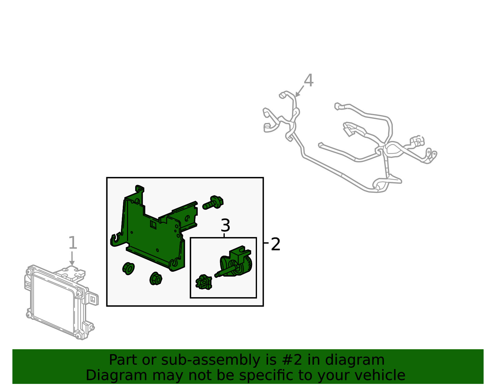 36801-TBA-A01 - 2016-2019 Honda Civic - Bracket Assembly | Genuine ...