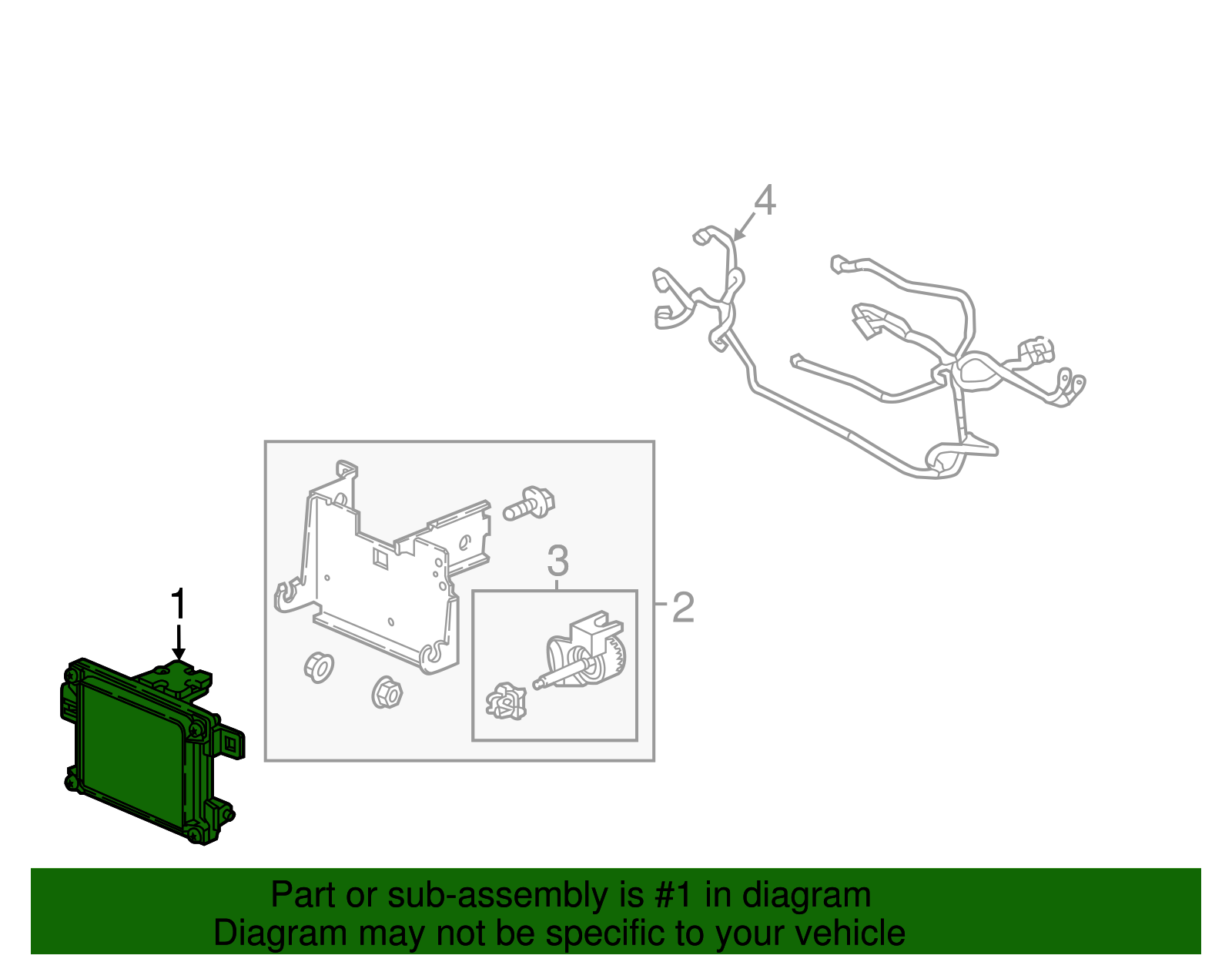 36802-TBA-A02 - 2016-2019 Honda Civic - Radar Sub-Assembly | Honda Car ...
