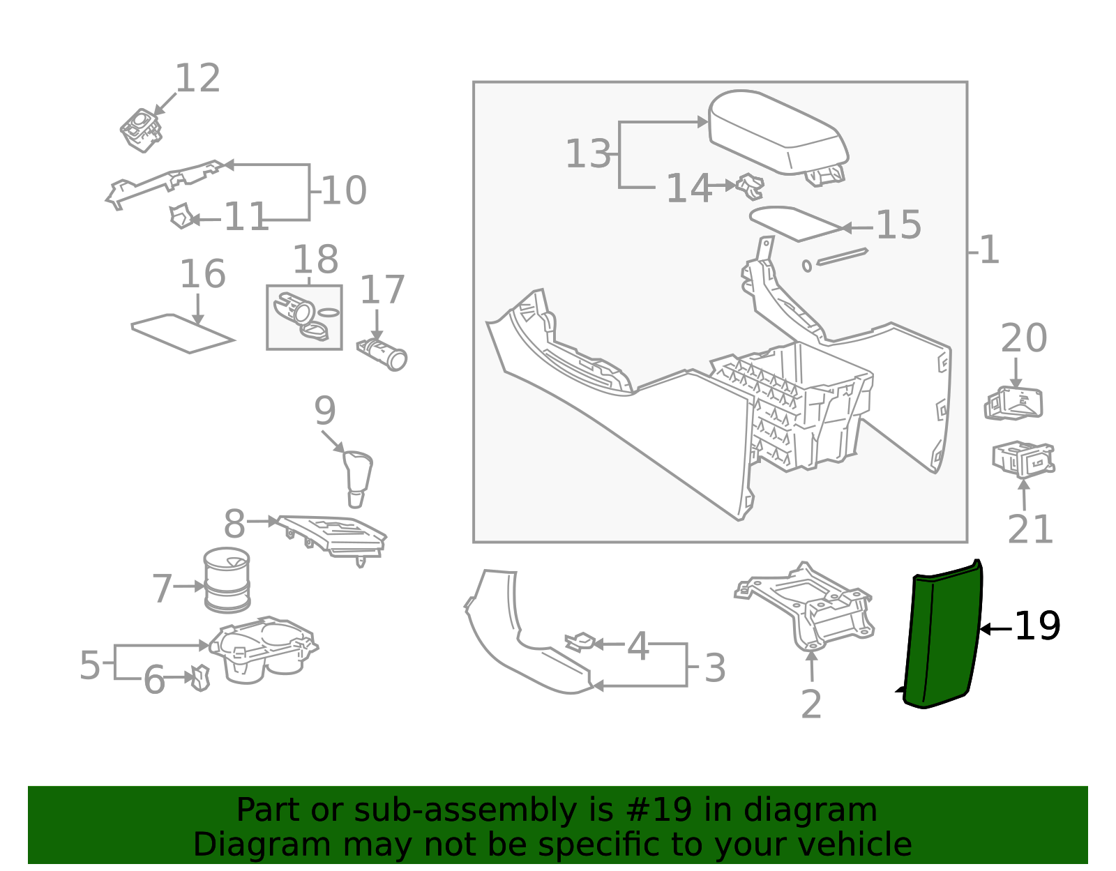 Console Trim Panel - Refresh Your Cabin's Factory Look | AutoNation Parts