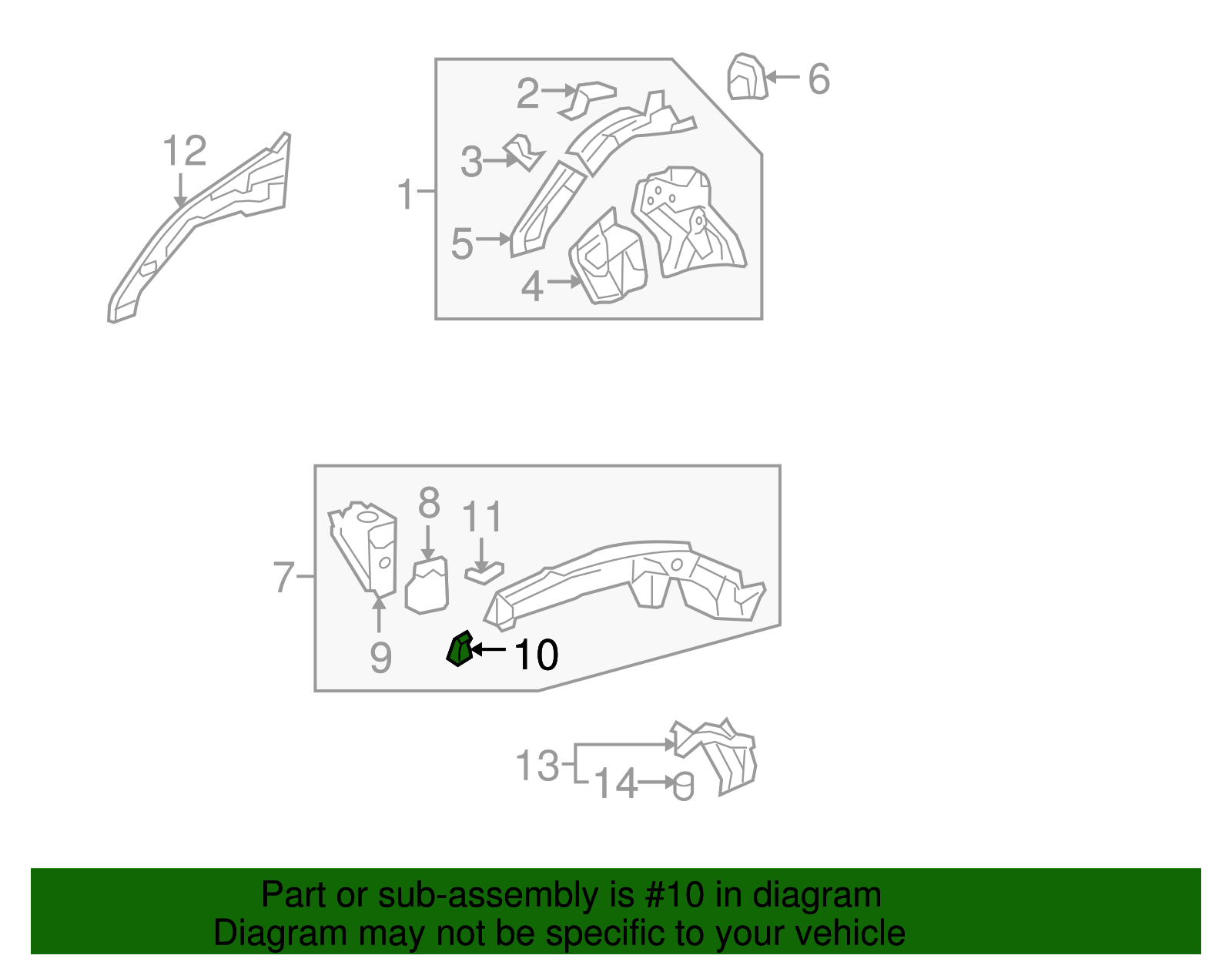 60819-SWA-A00ZZ - Bracket 2007-2011 Honda CR-V | Honda Parts Online