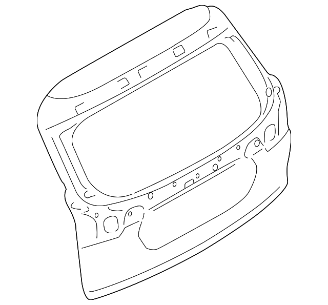 2019-2025 Subaru Ascent Lift Gate 60809XC01B9P | Subaru Parts Store