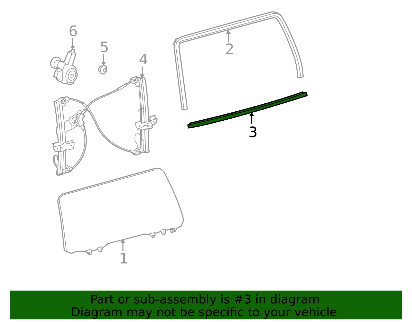 6829235041 - High-Quality Rear Hatch Glass Outer Weatherstrip for ...