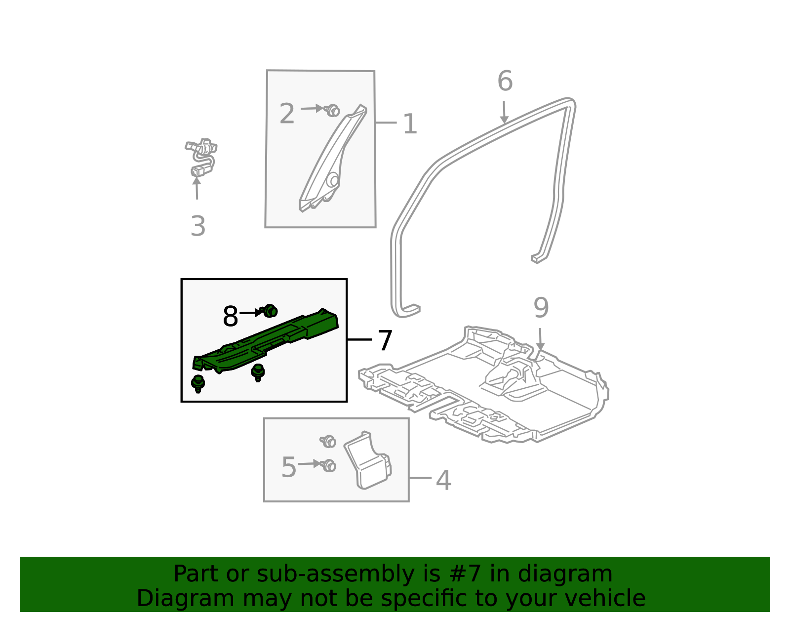 Door Sill Plate 84251-SCV-A00ZA - Genuine Honda Protection | AutoNation ...