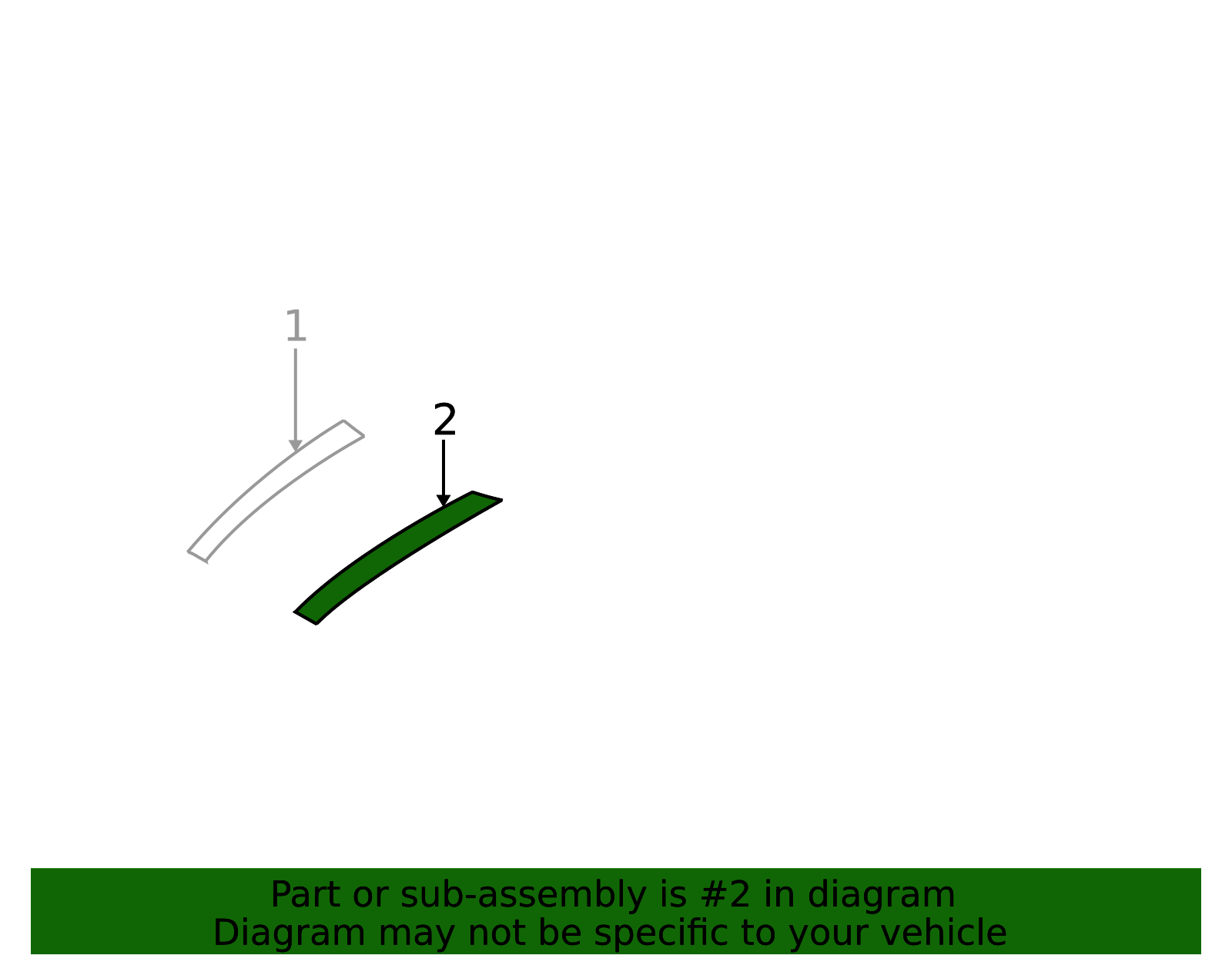 51-14-7-365-185 - Bonnet Stripe - White Left | BMWPartsHub