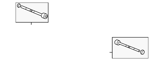 2007-2014 GM Steering Linkage Inner Tie Rod Kit 19178561 GM ...