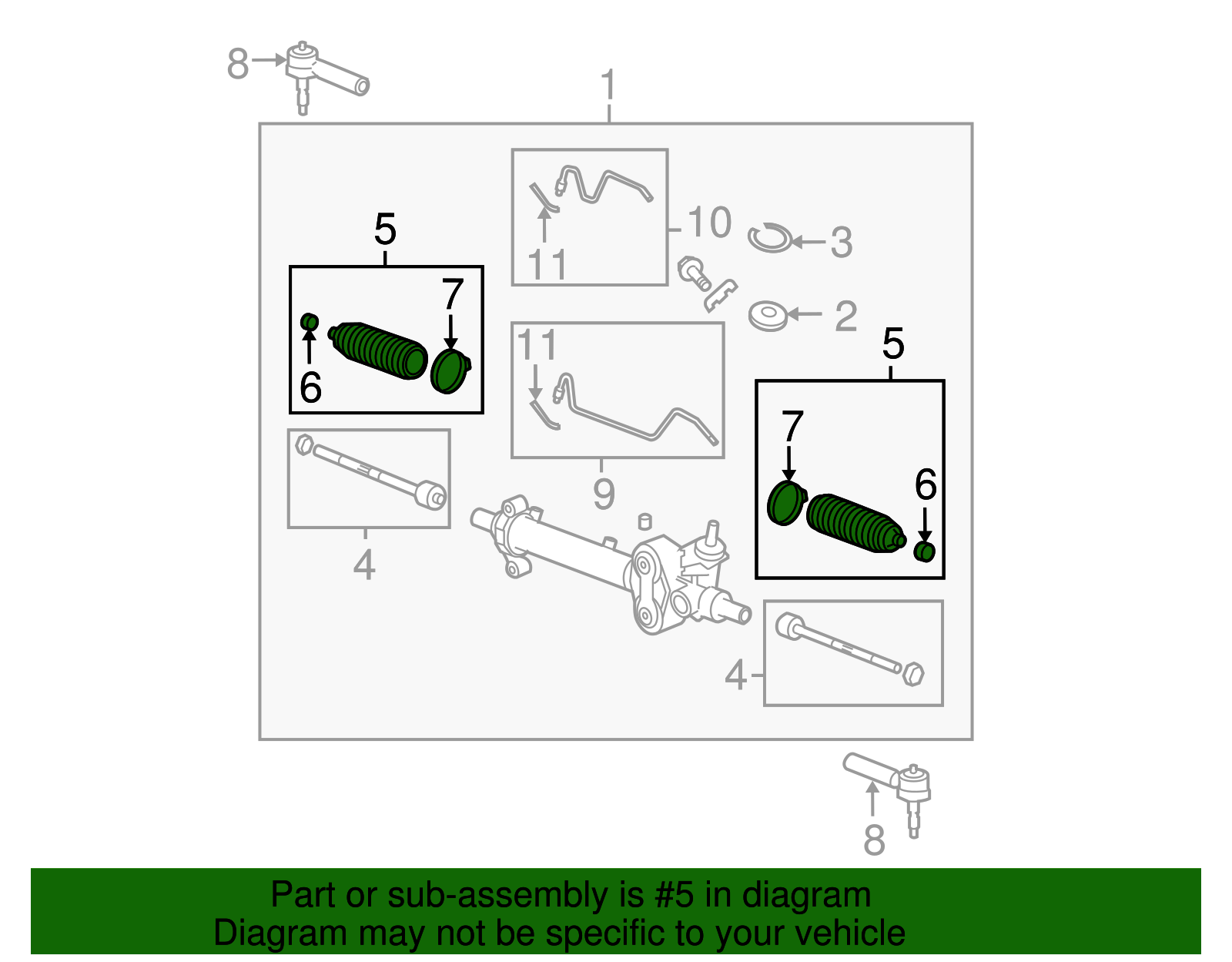 15254057 - OEM GM BOOT KIT GMPartsCenter.net | GM Parts Center