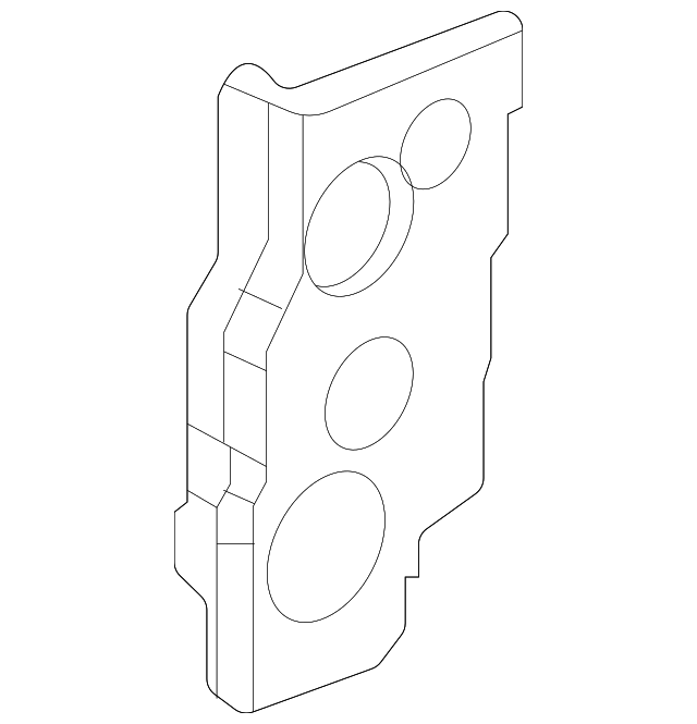 60822-TEZ-Y00ZZ - Side Plate 2022-2025 Honda | Honda Parts Online