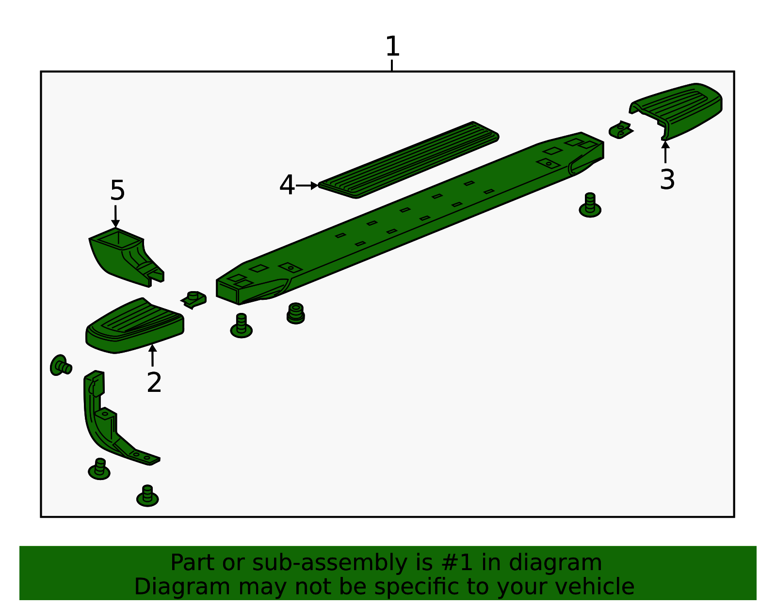 2019-2025 GM Running Board Step 84011399 GM | GMPartsDirect.com