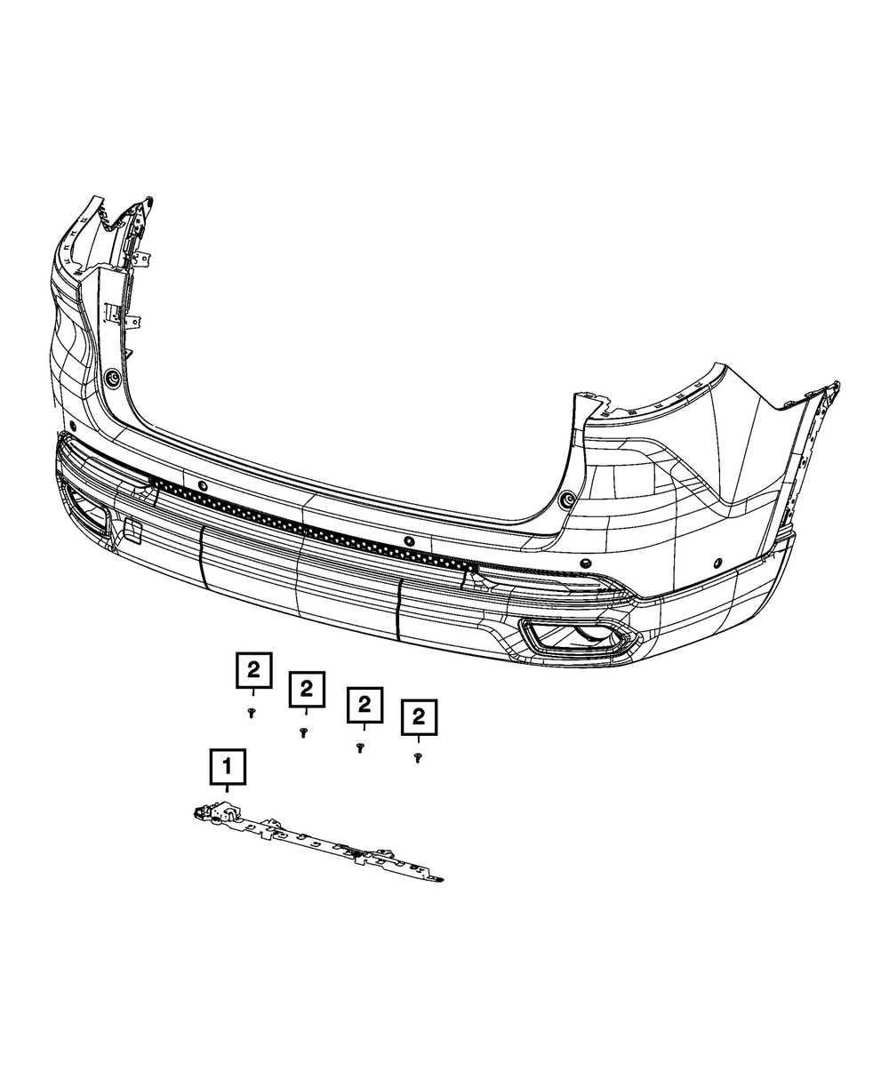 2022-2025 Jeep Grand Cherokee Power Lift-Gate Hands Free Assembly ...