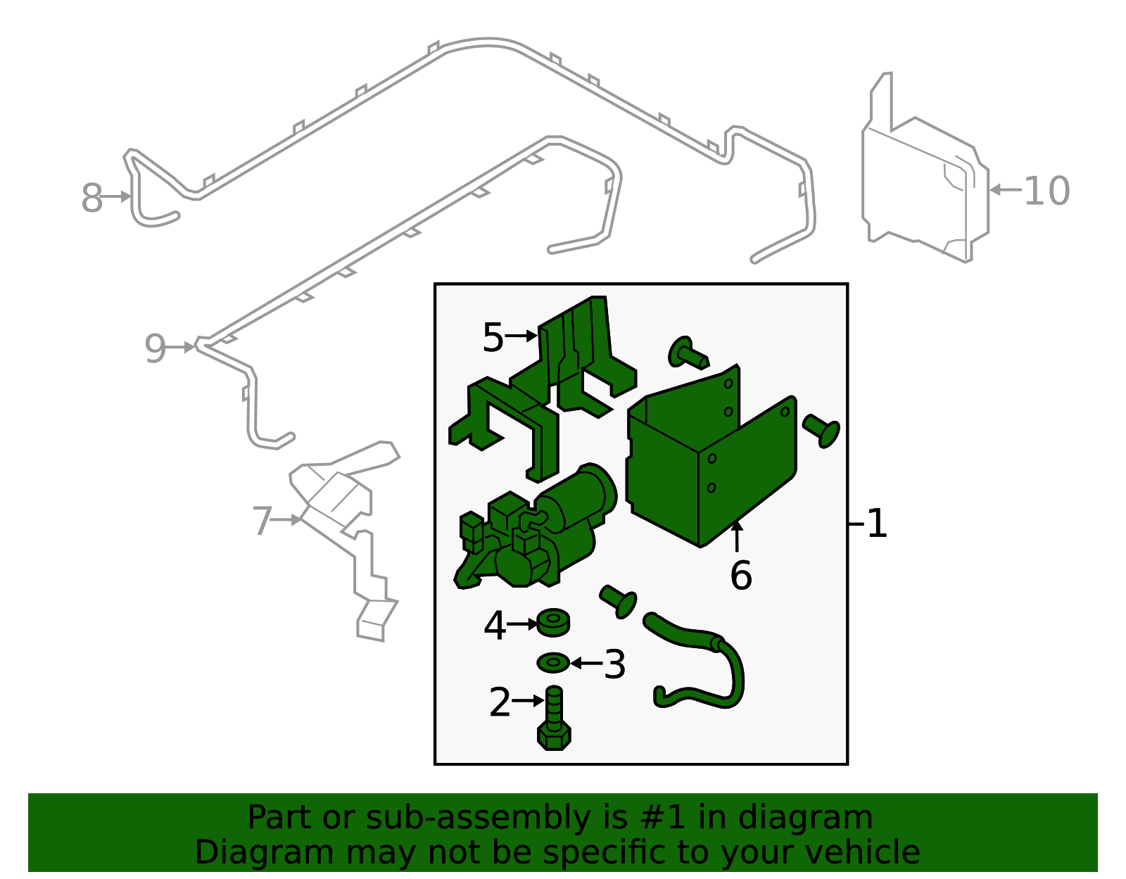 2017-2024 Nissan Armada Compressor 53400-1LA4C | Nissan Parts Royal Oak