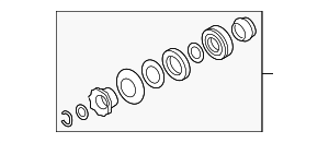 Genuine OEM Differential Pinion Bearing Part# LR158115 Fits 2013-2025 ...