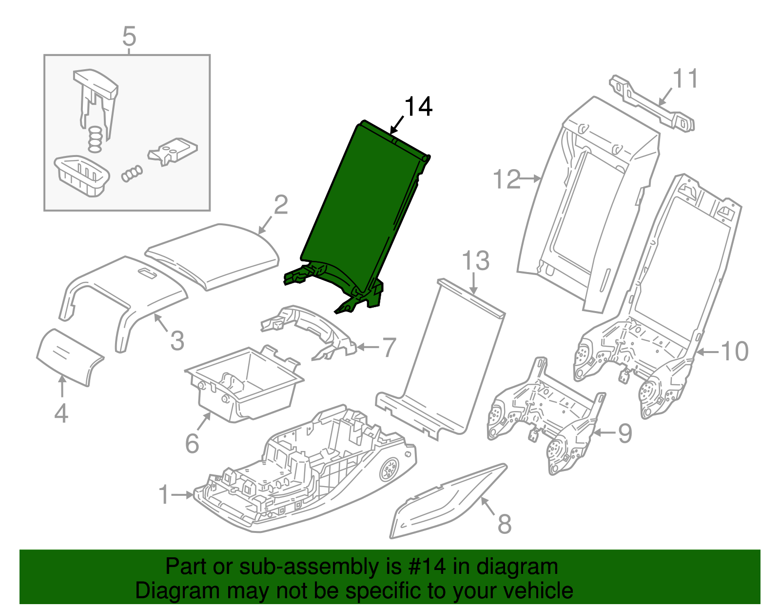 52-20-7-411-726 - Channel Cover - 2016-2019 BMW | BMW Parts Exchange