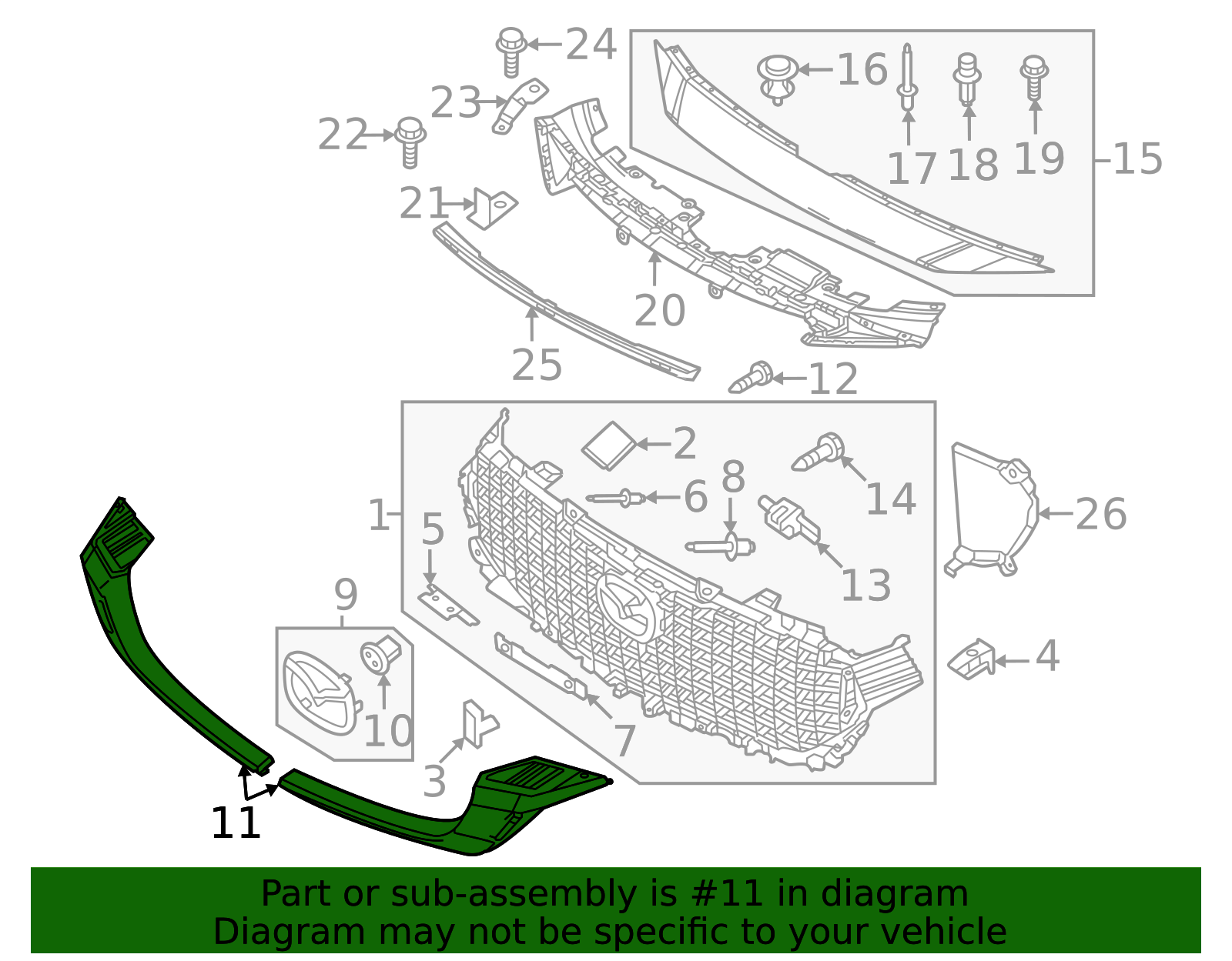 VA40-50-7J0 - 2023-2024 Mazda CX-50 - Outer Molding | Mazda Part Direct