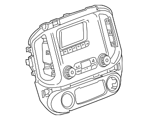 2017-2018 GM Radio Control 84647780 | Capital Chevy Parts