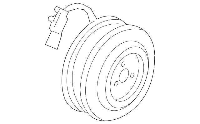 2020-2025 Ford | Clutch & Pulley | PC3Z-19D786-A | Walls' Ford Parts